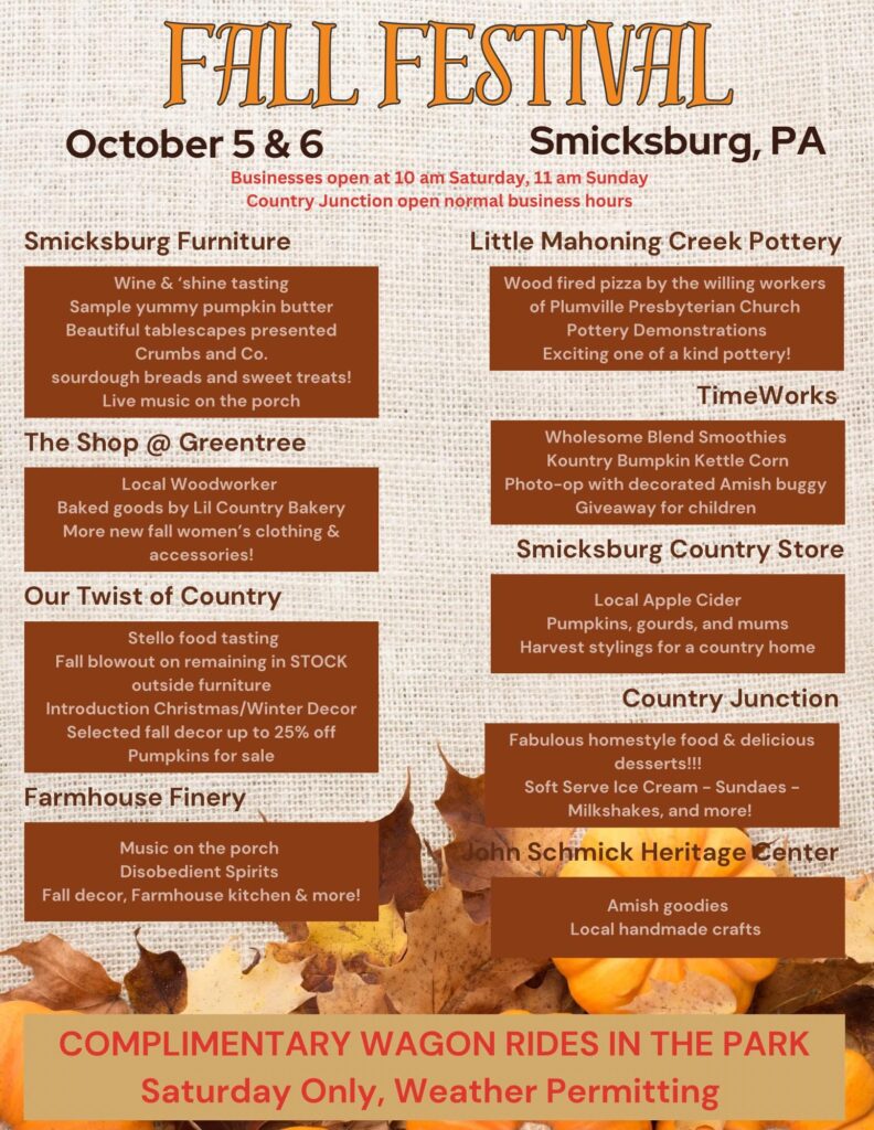 Fall Festival - Visit Smicksburg